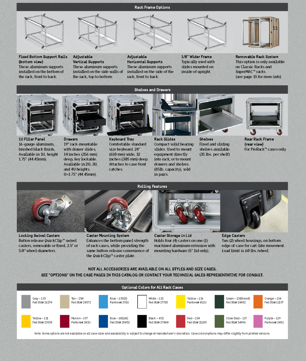 Pelican Classic DE Rackmount cases - RackCaseSolutions.com